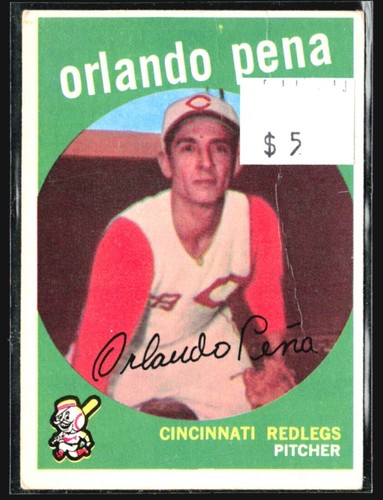 1959 Topps - grey back #271 Orlando Pena (RC) | eBay