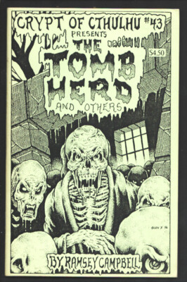 Crypt of Cthulhu #43 1986-Fanzine about the Cthulhu Mythos & H.P ...