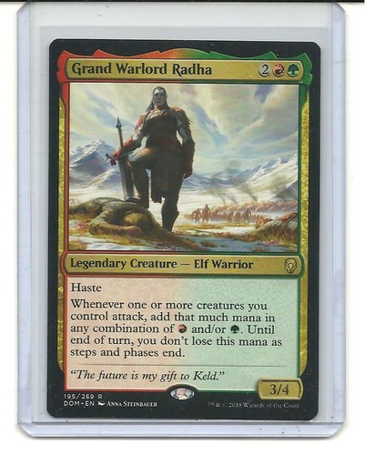 Grand Warlord Radha - Dominaria - Magic the Gathering | eBay