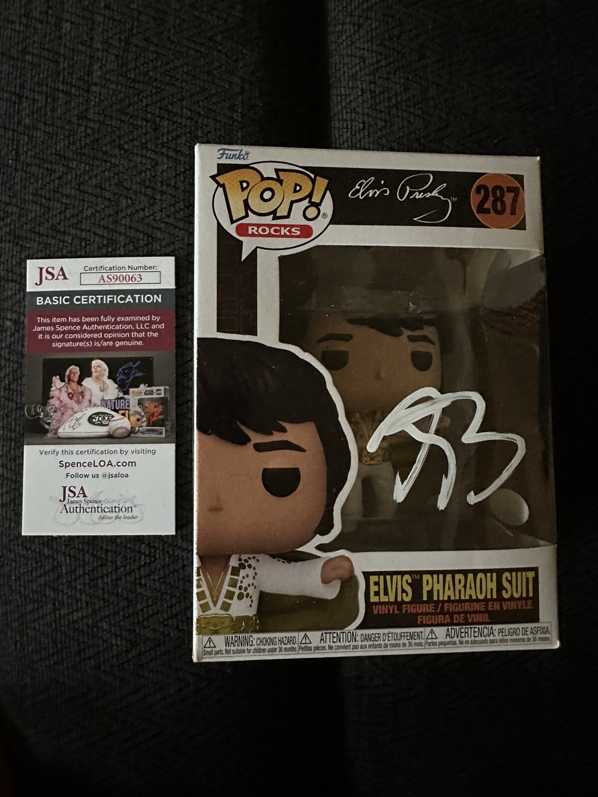 Austin Butler Signed Funko Pop 287 JSA Authenticated COA Elvis Presley ...