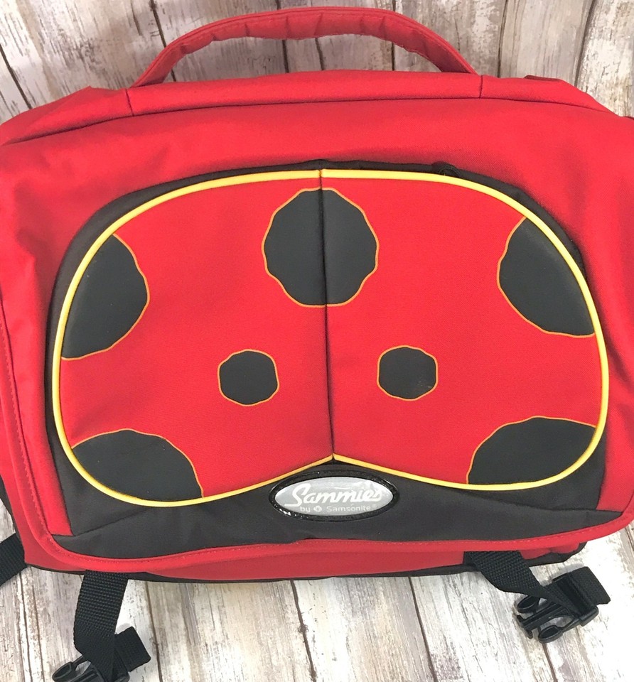 Sammies by Samsonite Huggy Backpack Ladybird Ladybug NWT HTF Rare | eBay