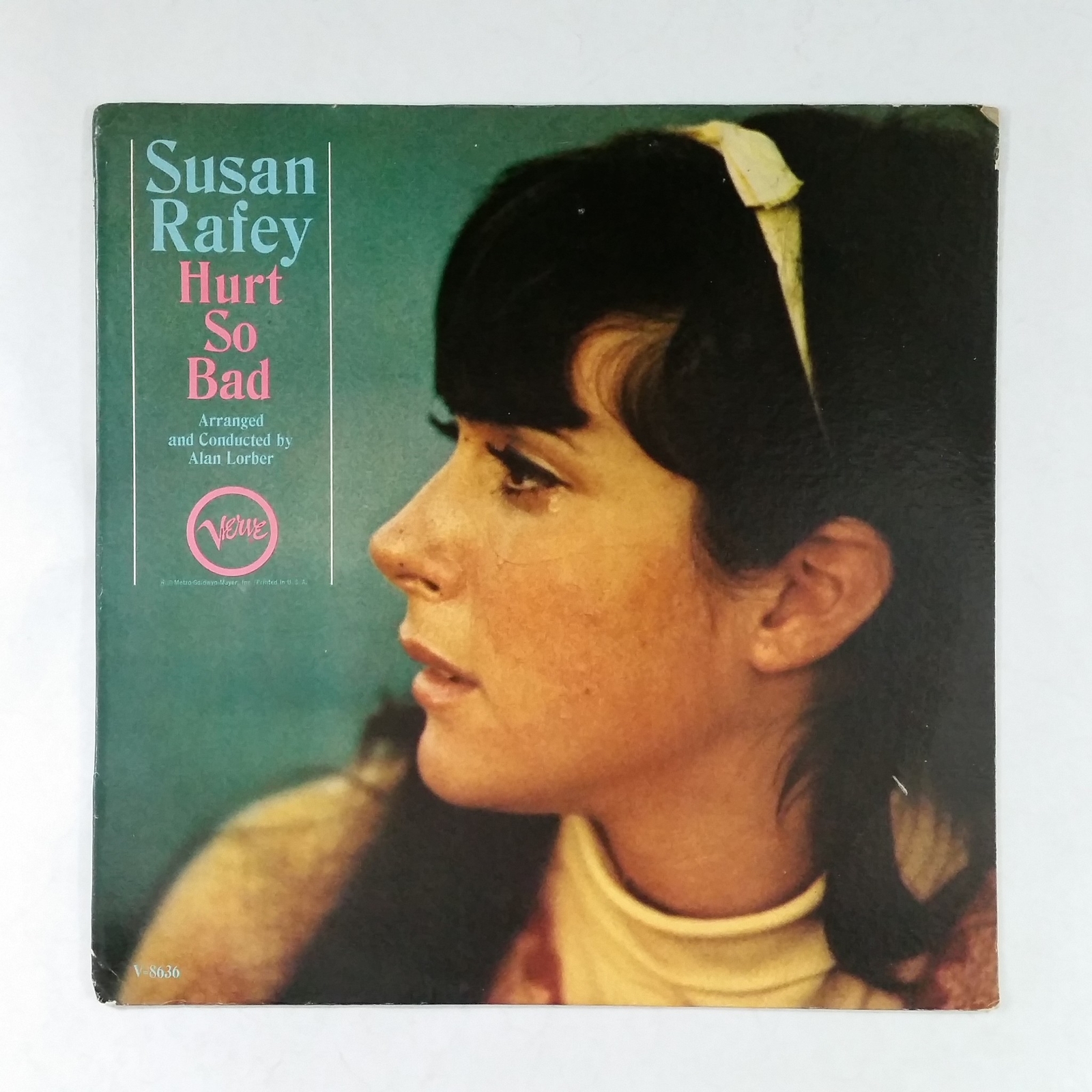 SUSAN RAFEY Hurts So Bad V8636 Van Gelder LP Vinyl VG+ near ++ Mono ...