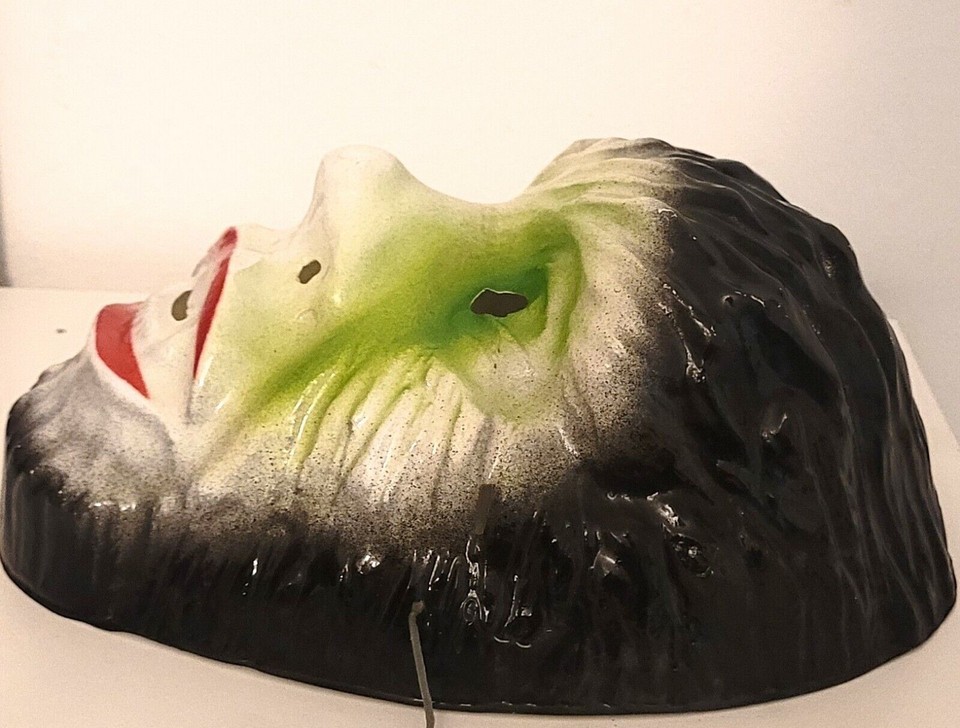 Ben Cooper Plastic Mask Made in Hong Kong 1970s WEREWOLF | eBay