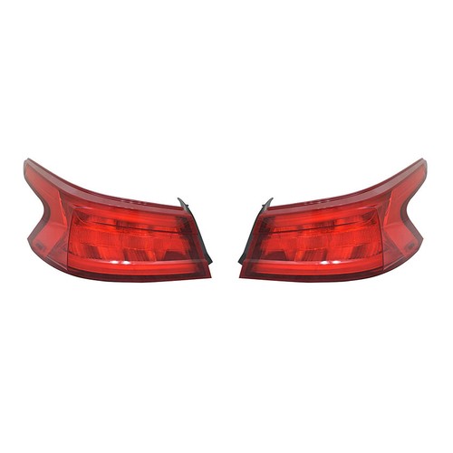 Pair Tail Lights Compatible With Toyota Tacoma Sr Sr5 Base 2016-17 ...