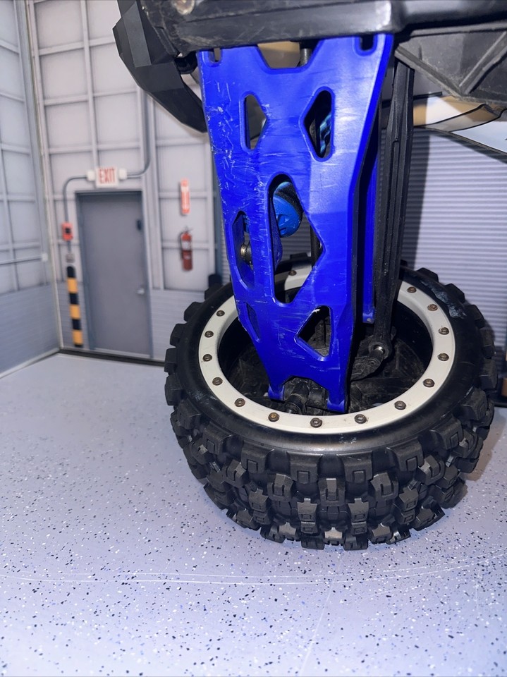 Traxxas XMAXX Blue 8s Wide X-Maxx Proline Tires Newly Upgraded , No ...