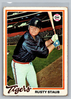 1978 Topps #370 Rusty Staub | eBay