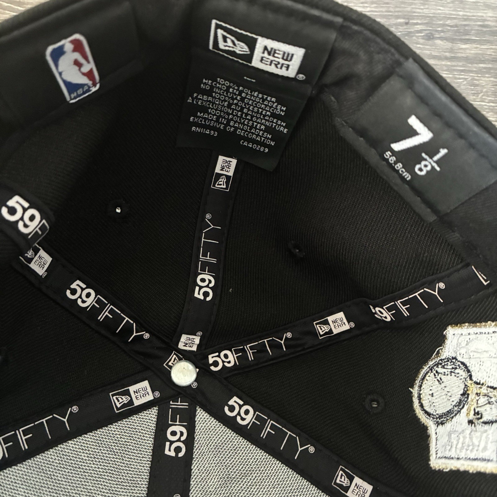 Los Angeles Lakers Hat Cap New Era 59Fifty Basketball LA Fitted Size 7 ...