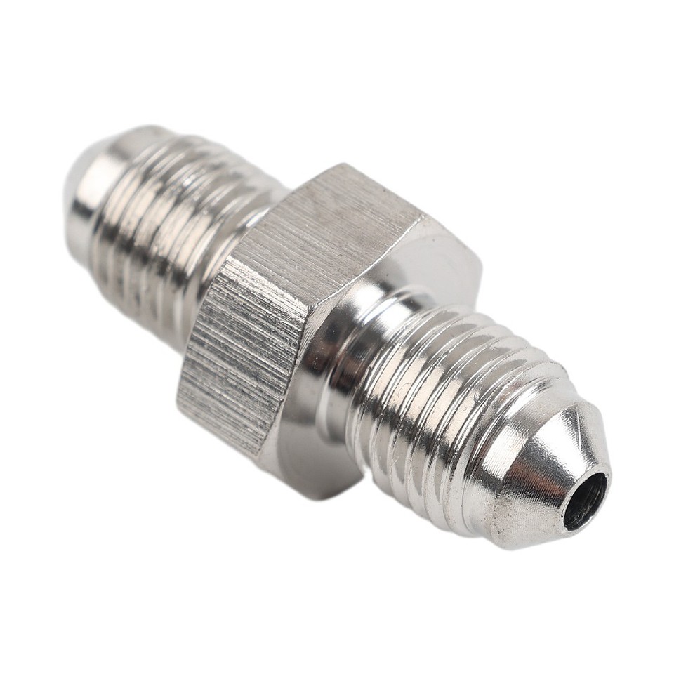 AN-3 to AN3 Metric Stainless Steel Brake Car Fittings Adapter 3/8-24 ...