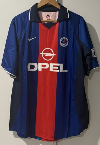 Nike Paris Saint-Germain PSG Home 00/2001 Men’s Jersey Size EU 2XL (US ...