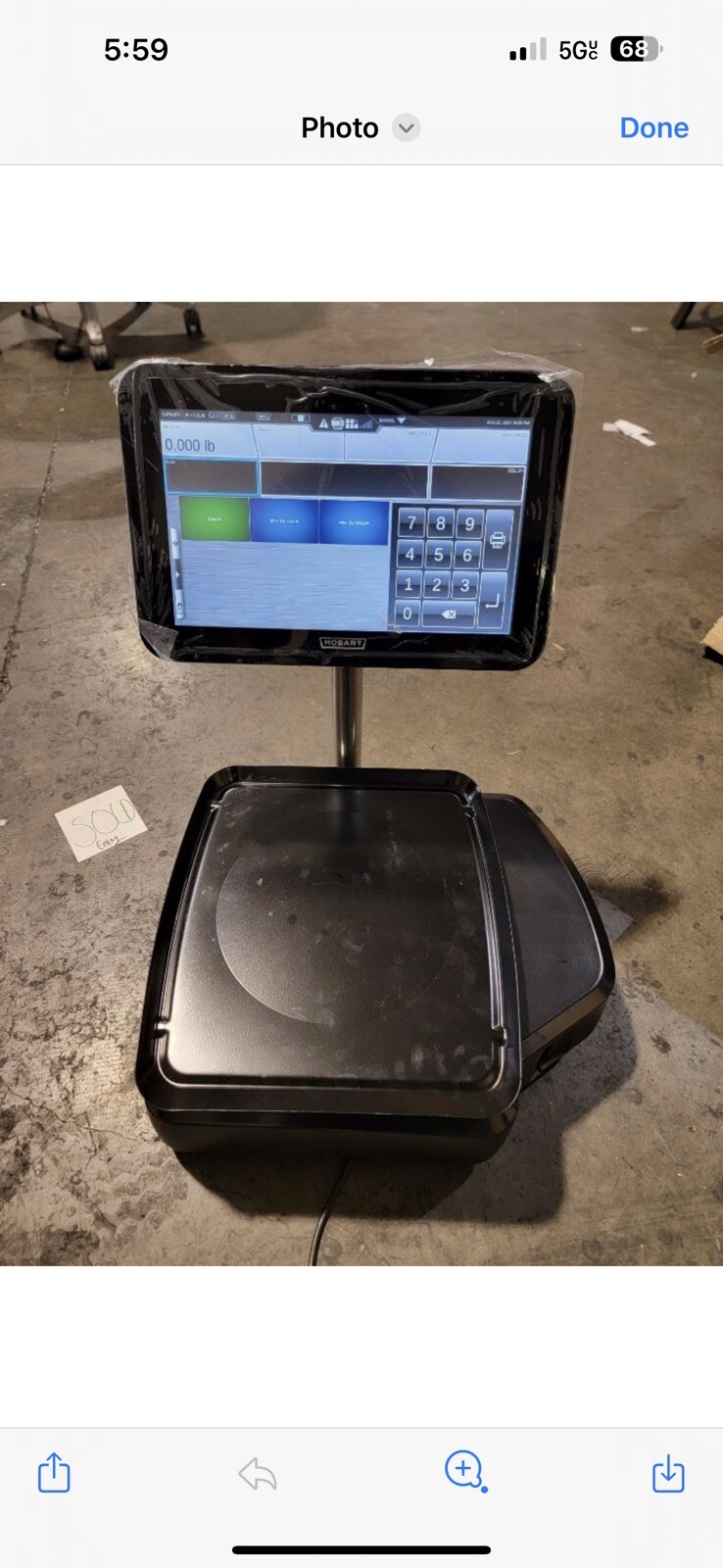 Hobart HTI-7LH3 HTi Scale for sale online | eBay