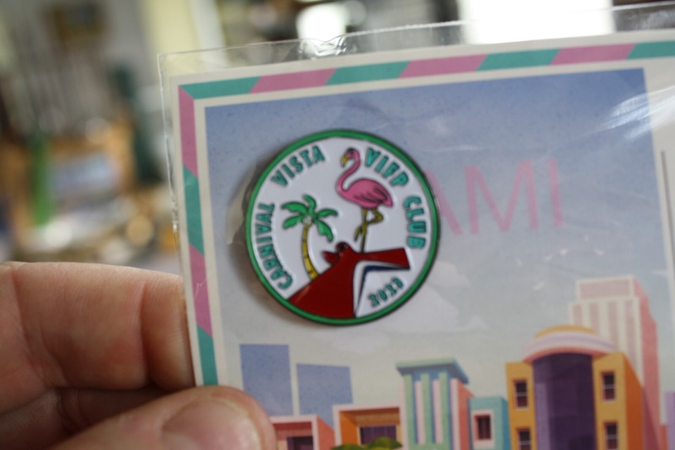 Carnival Vista Cruise VIFP 2023 Club Pin Factory Sealed Diamond ...
