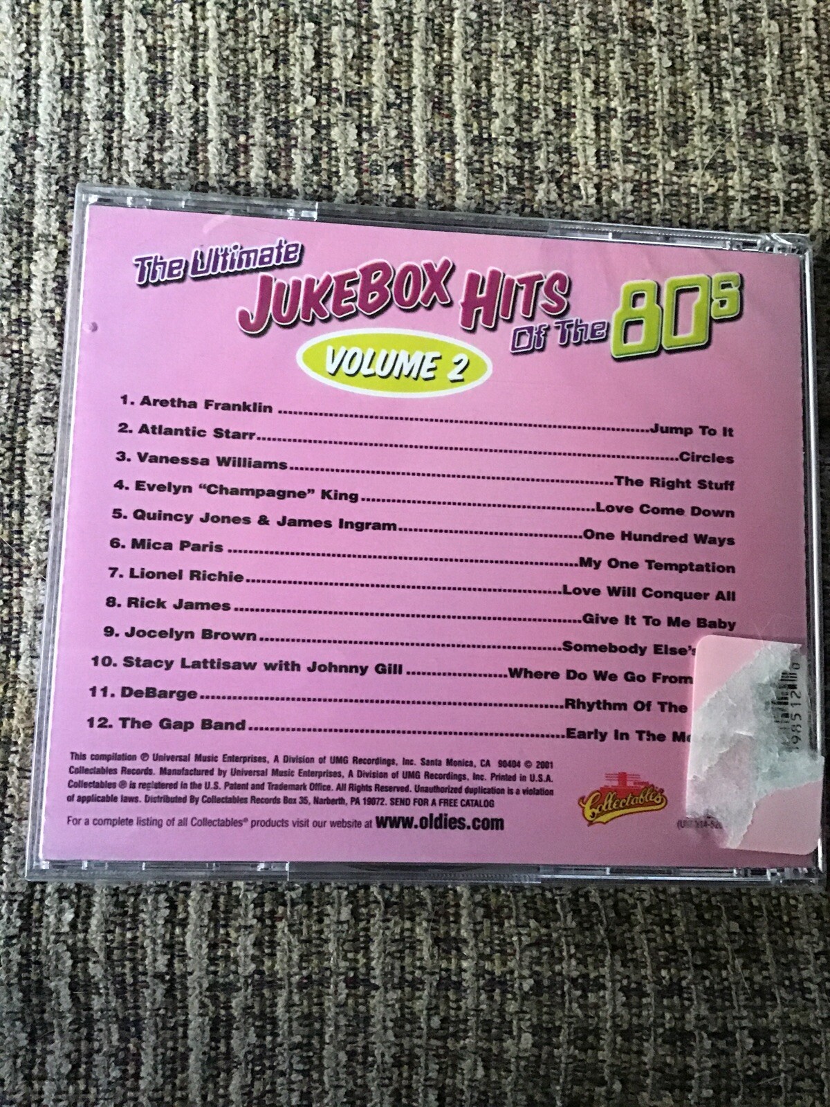 THE ULTIMATE JUKEBOX HITS OF THE 80’s VOLUME TWO, BRAND NEW 12TRX | eBay
