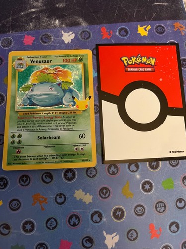 pokemon Venusar card 100 HP Evolves from Ivysaur | eBay