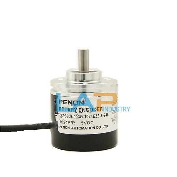 1Pcs New ZSP3806-003G-1024BZ3-5-24L rotary encoder 1024 line solid axis ...