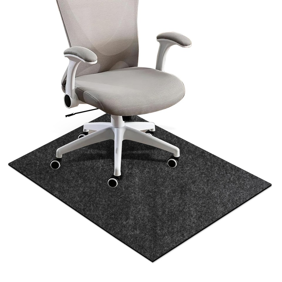 Office Chair Mat for Hardwood Floor Tile Non-Slip Office Computer Chair ...