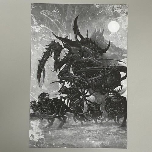 TYRANIDS WARRIOR TERMAGANTS ART PICTURE POSTER WARHAMMER 40,000 | eBay
