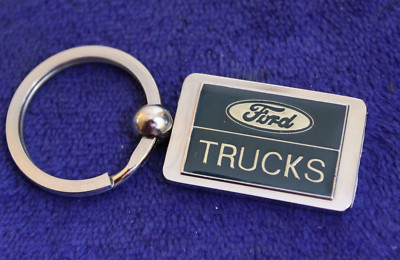 Ford Trucks Key Chain Key Ring Fob FoMoCo Blue Oval Accessory F 100 F ...