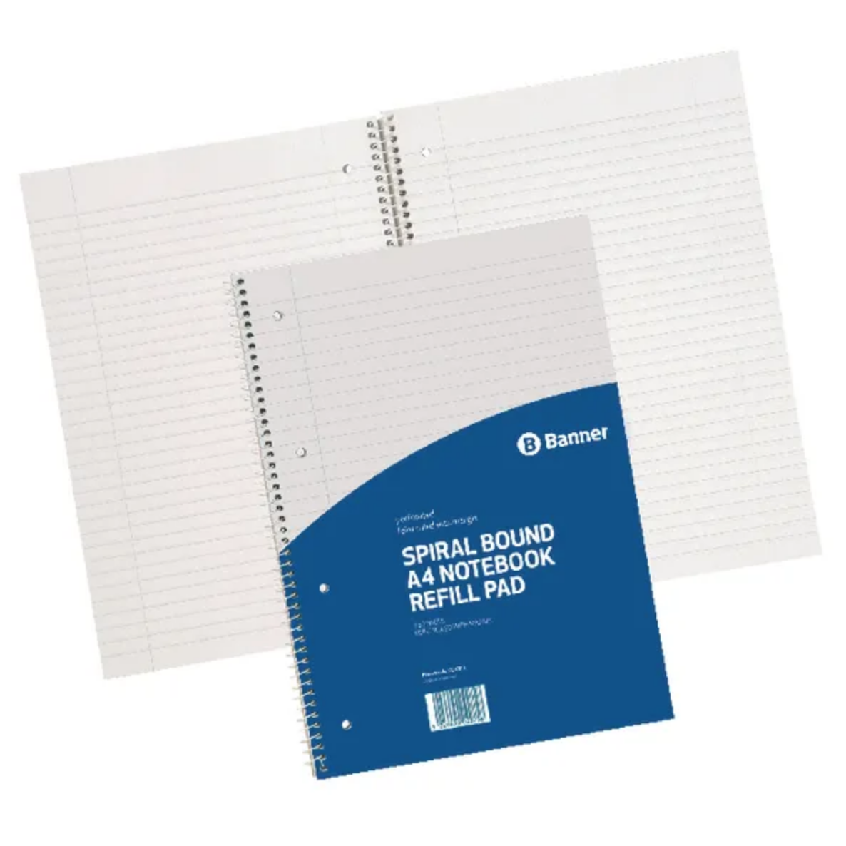 10 PACK Banner A4 Spiral Sidebound Notebooks 160 Pad Pages - FREE 24H ...