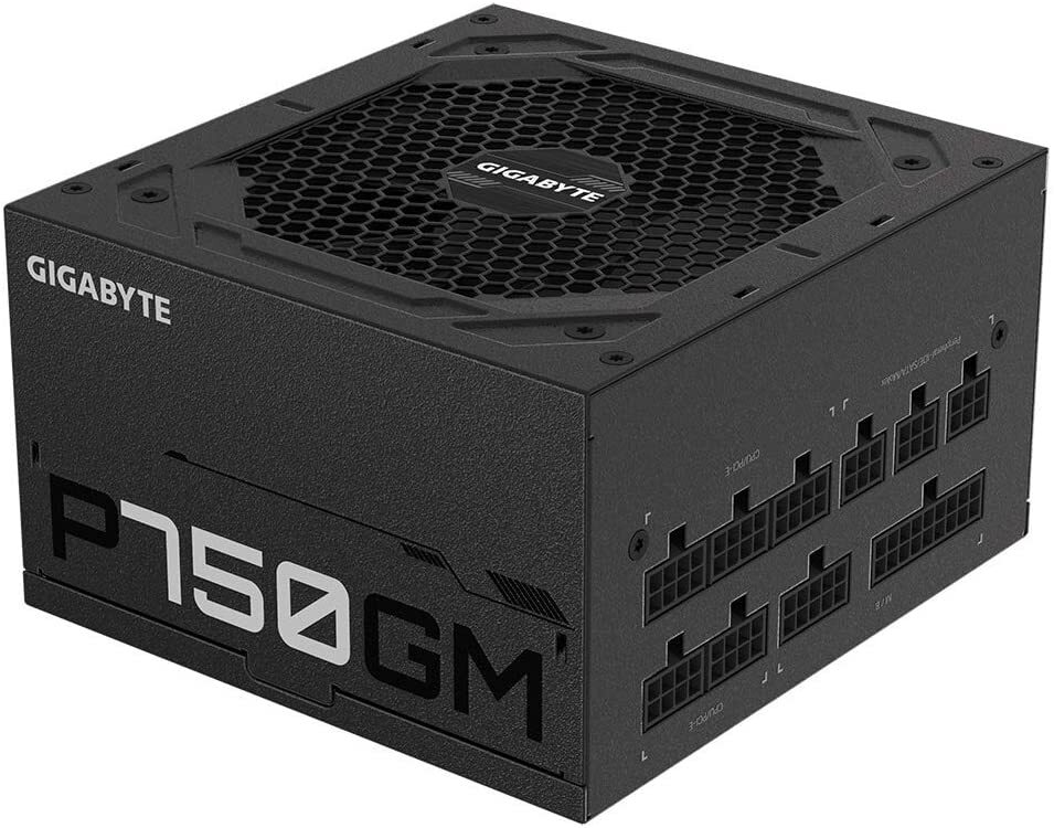 Gigabyte GP-P750GM 80 Plus Gold 750W Modular Power Supply (No Modular ...