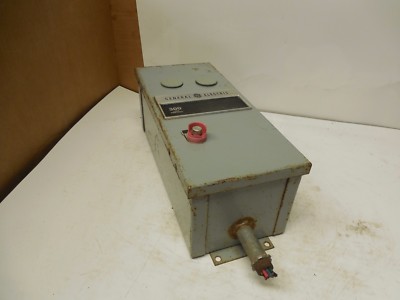 GE 300 LINE CONTROL CR306B2**WWAA SIZE 0 MOTOR STARTER ENCLOSURE 115 ...