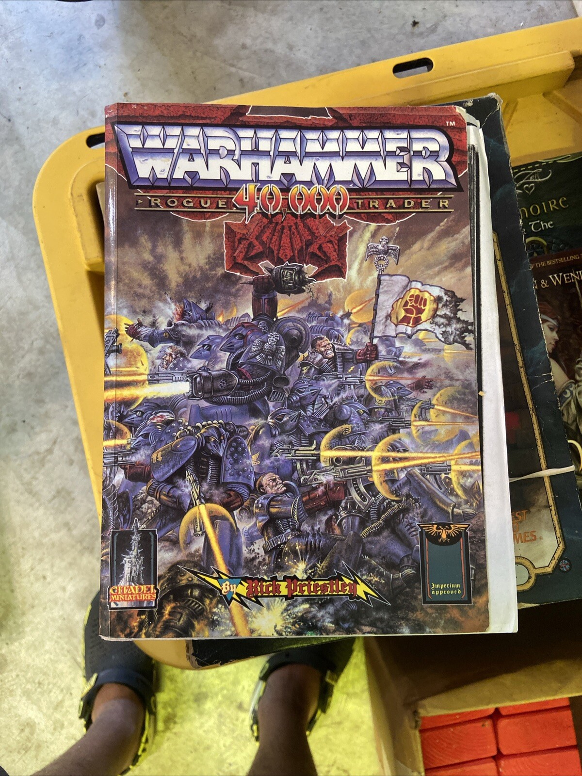 Rogue Trader Rulebook 1987 Original 3rd Print Warhammer 40K Games ...