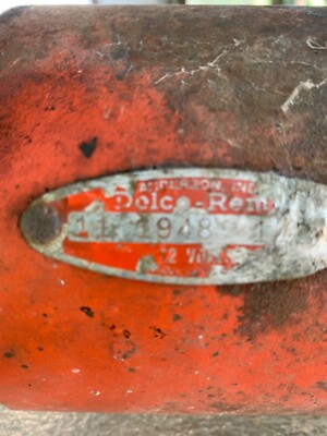 Delco Remy Starter/generator Delco number 1101948 | eBay