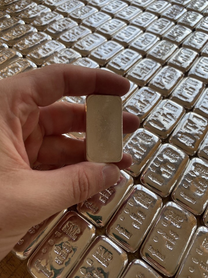 100g Fine Silver Bar .999 Hallmarked Premium Bullion Investment ...