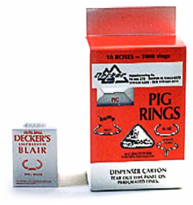 Blair Pig Ring, No. 1, 100-Pk. 4 32554301708| eBay