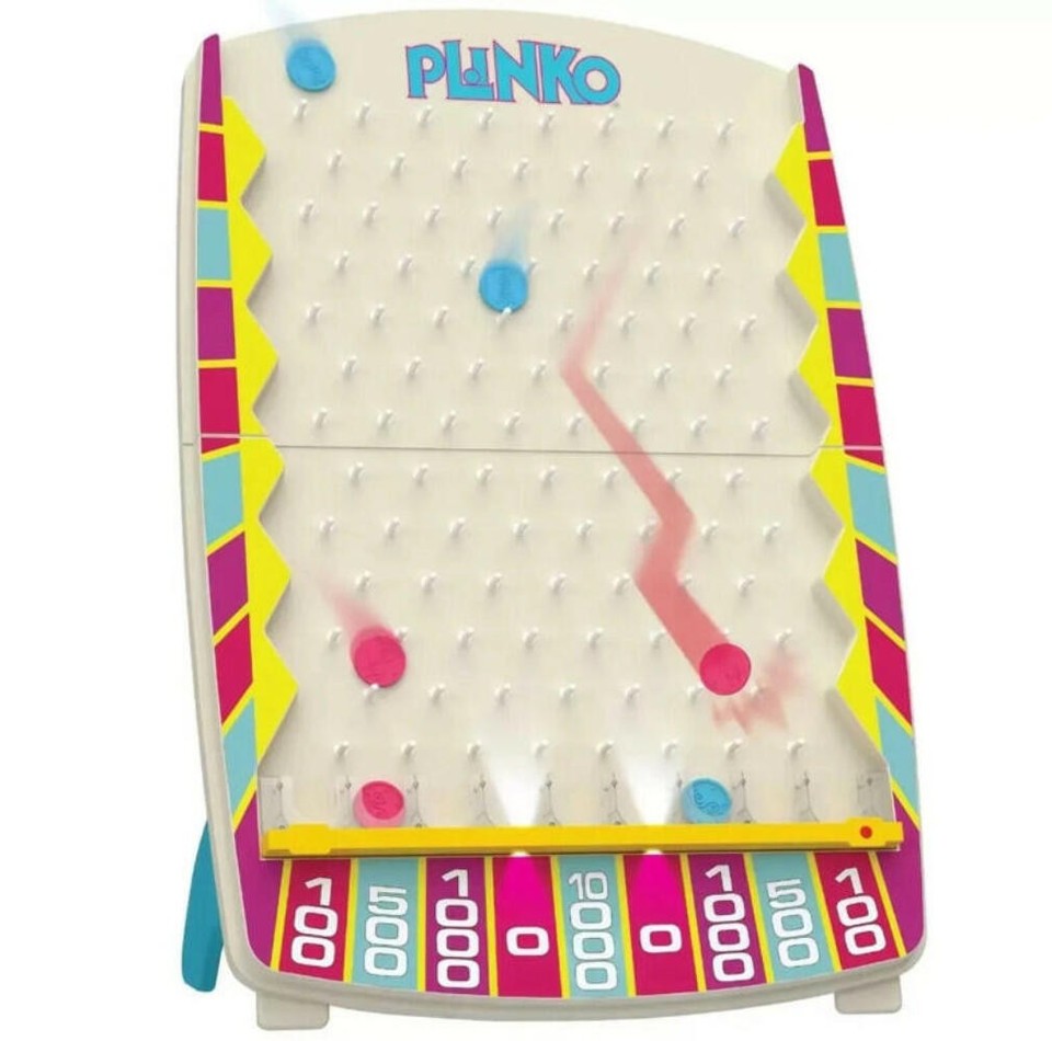Plinko Game Of Chance From The Price Is Right, Life-Size Plinko Board ...