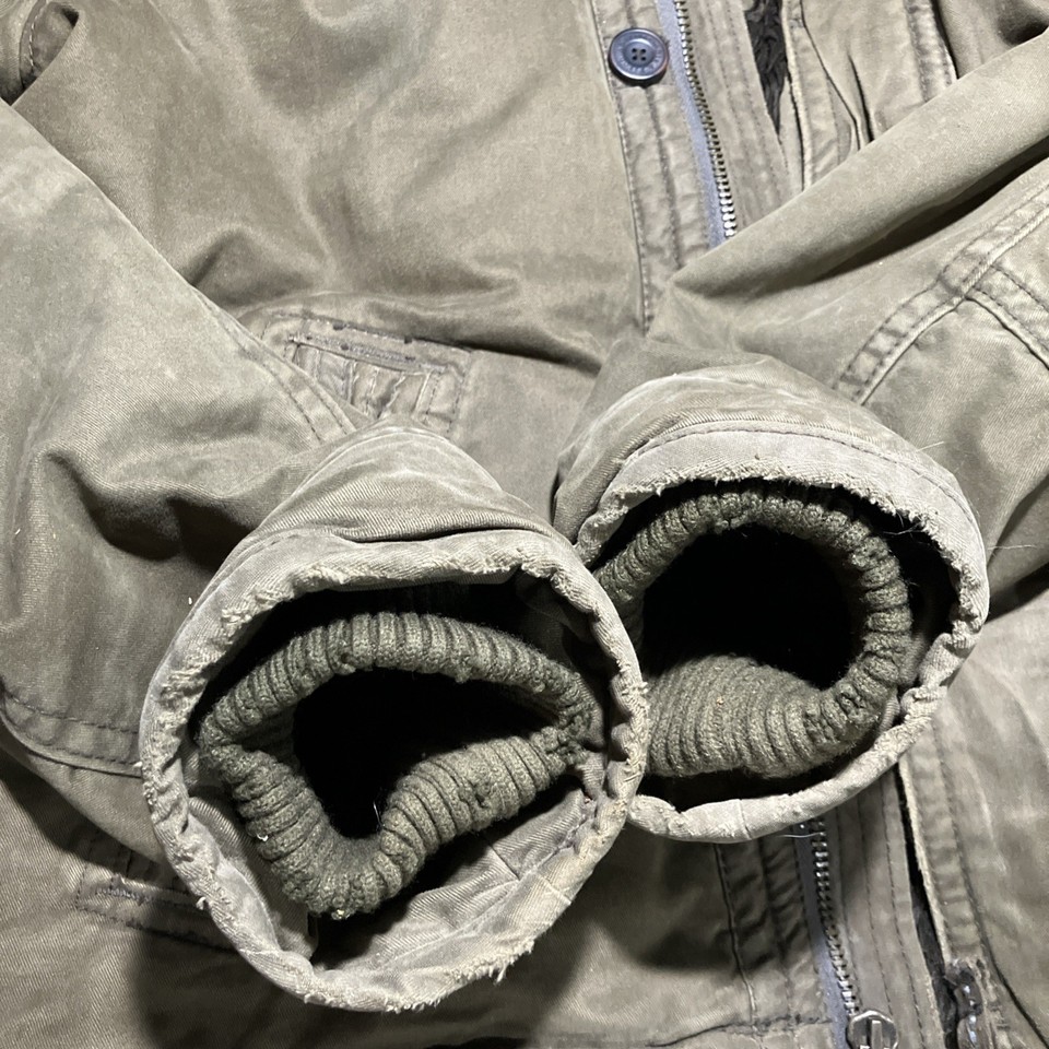 Abercrombie & Fitch Adirondack Heavy Jacket Men’s Olive Green Size XL ...