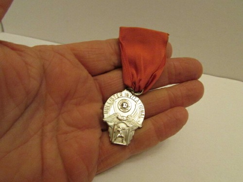 VINTAGE SHOT PUT MEDAL 1963 #AUL E5 | eBay