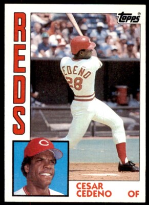 1984 Topps Cesar Cedeno A Baseball Cards #725 | eBay