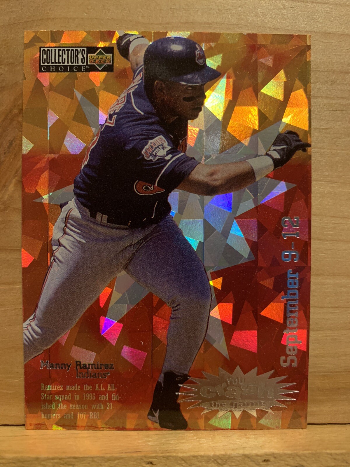 1996 UD Collector's Choice - You Crash the Game - Manny Ramirez CG12 ...
