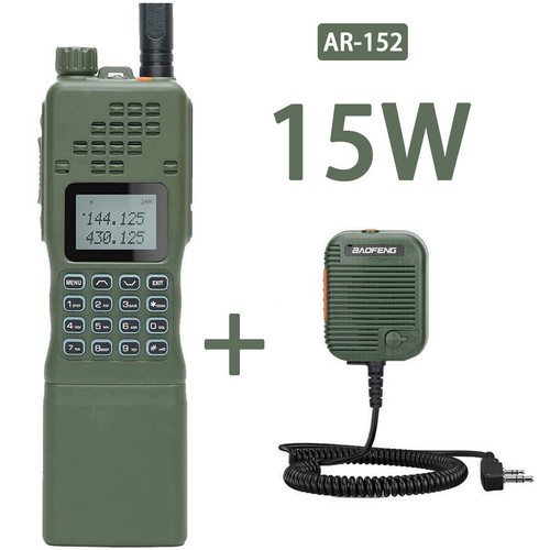 1PACK BAOFENG AR152 FM WATERPROOF UHF/VHF MILITARY HAM TWO WAY RADIO ...