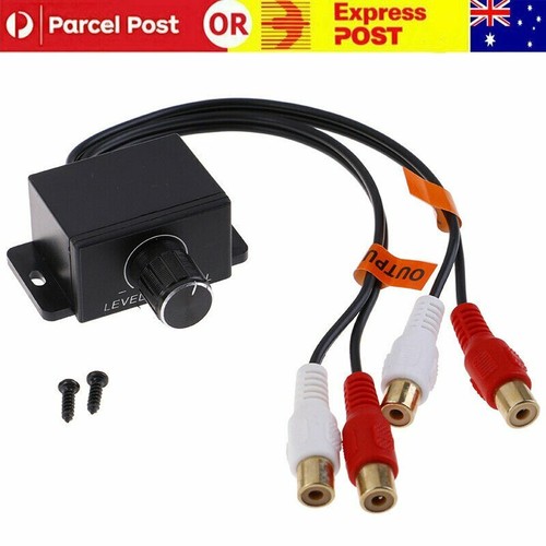 Universal Car Audio Amplifier Remote Level Rca Control Bass Boost Knob ...