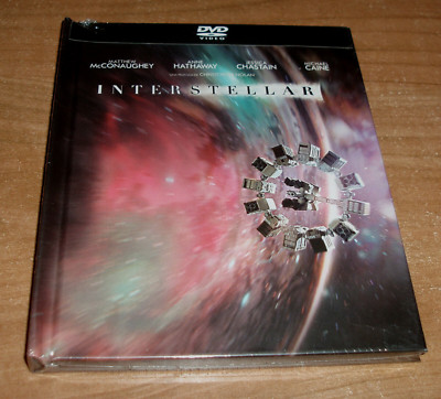 Interstellar Digibook DVD+Book New Science Fiction Action Drama R2 | eBay
