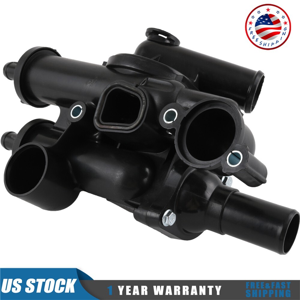 NEW Thermostat Housing For 2.4L Jeep Patriot Chrysler 200 Dodge Avenger ...