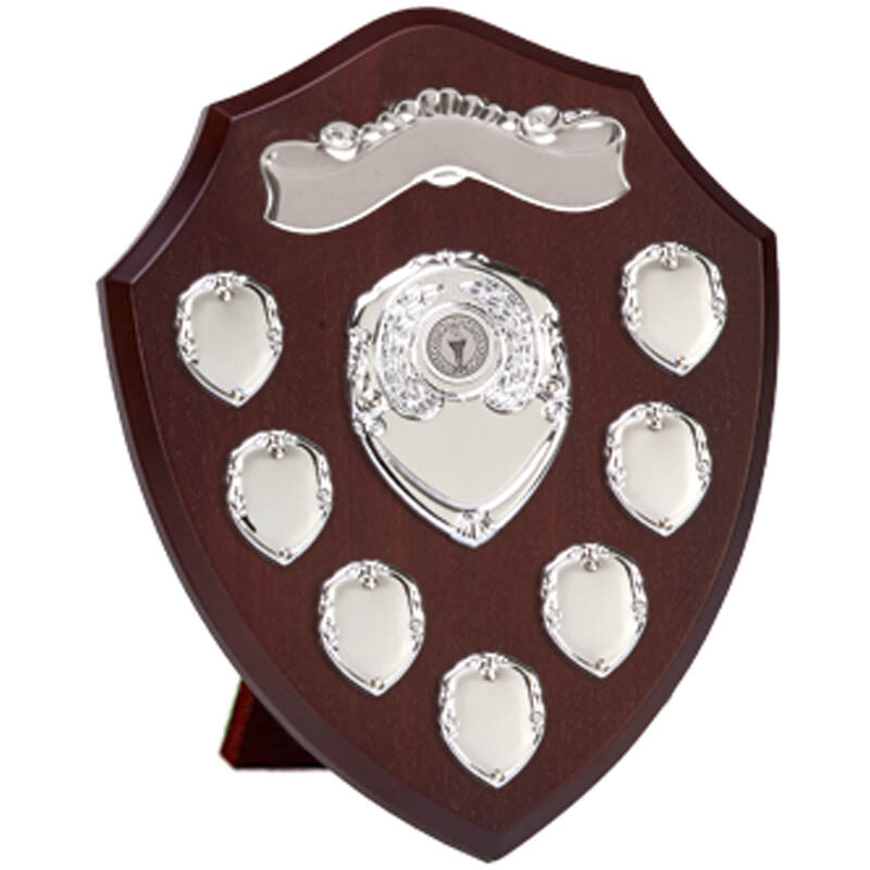 WOODEN PRESENTATION SHIELD, Annual Sports Trophy * FREE LUXURY ...
