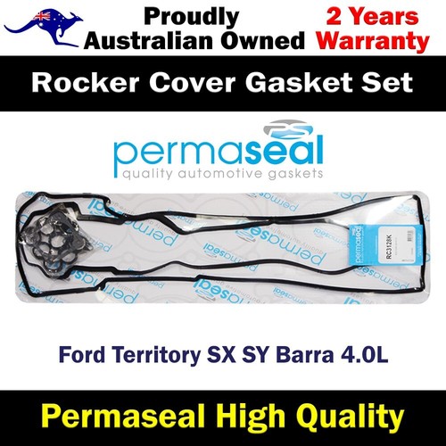 Permaseal Rocker Cover Gasket Set For Ford Territory SX SY Barra 4.0L ...