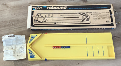Vintage 1982 Rebound skill shoots Tabletop game by Ideal Complete in ...