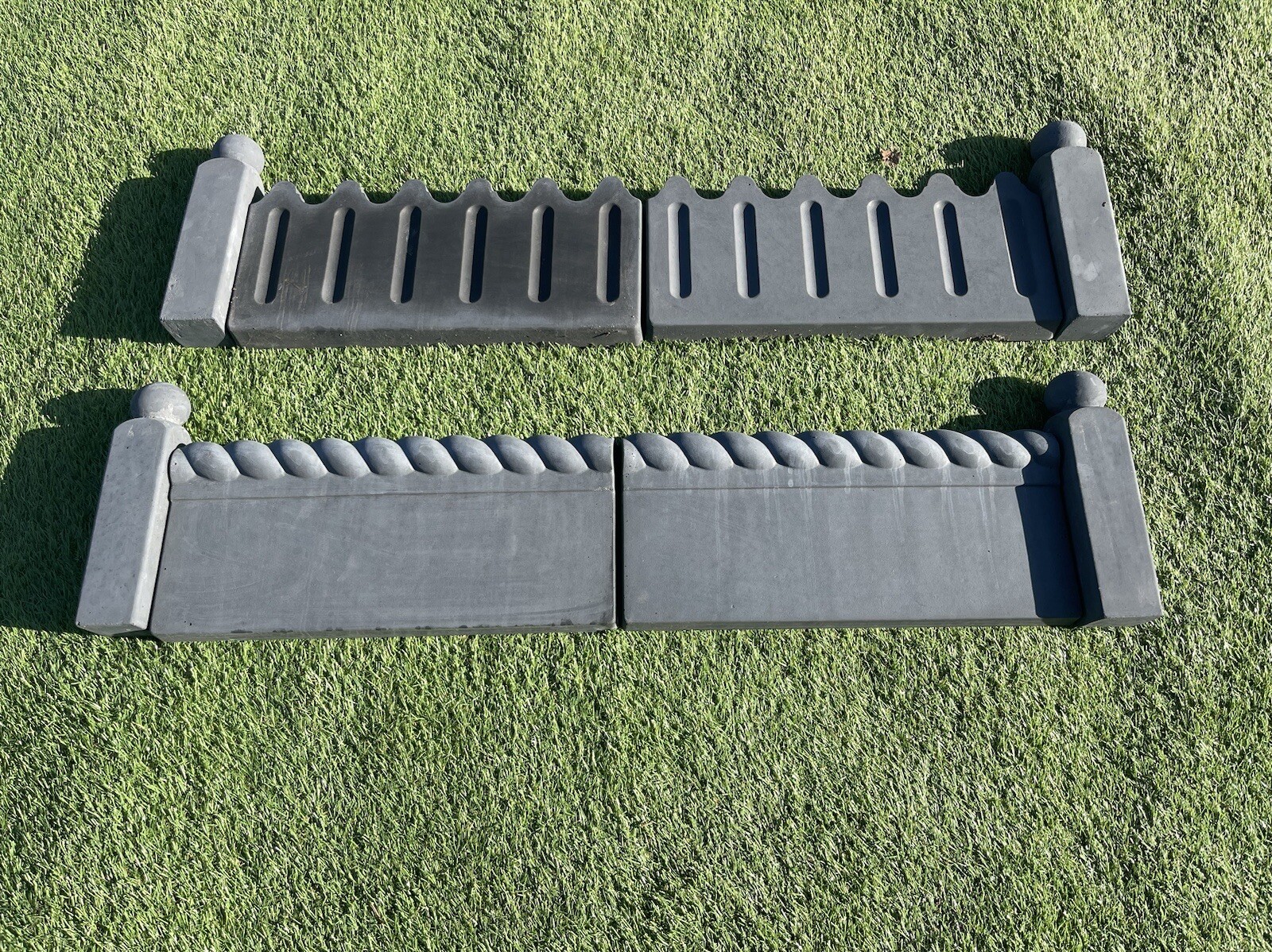 Rope Barely Twist Victorian Edging Patio Slab ,Grave Side ,Concrete ...