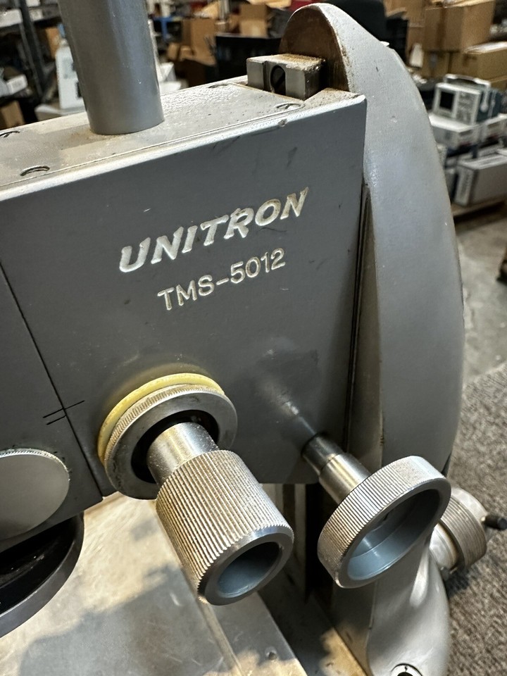 Tool Maker Inspection Microscope Mitutoyo Gage, Unitron TMS-5012 w ...
