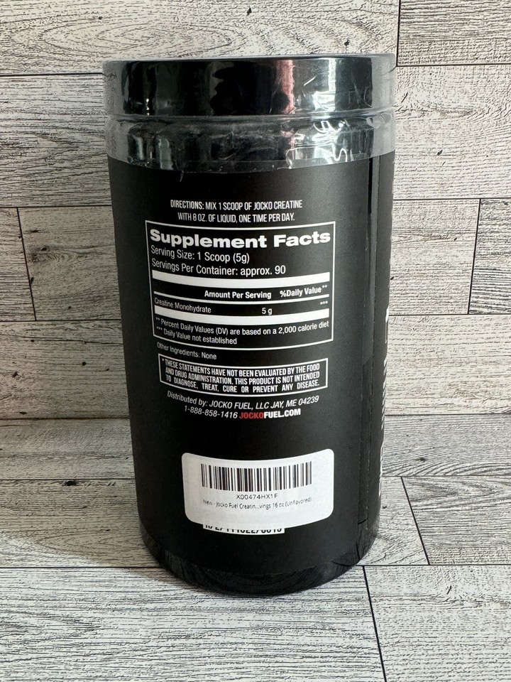 Jocko Fuel Creatine Monohydrate Powder Creatine for Men & Women ...