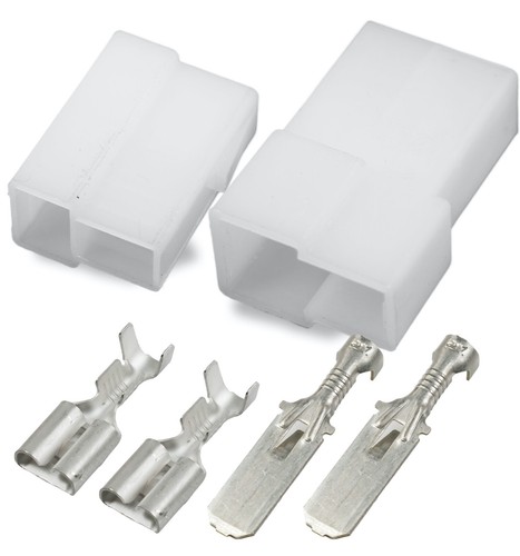 TE/AMP 2 Way-T Pin Wiring Multi-Connector 6.3mm Terminals - Motorcycle ...