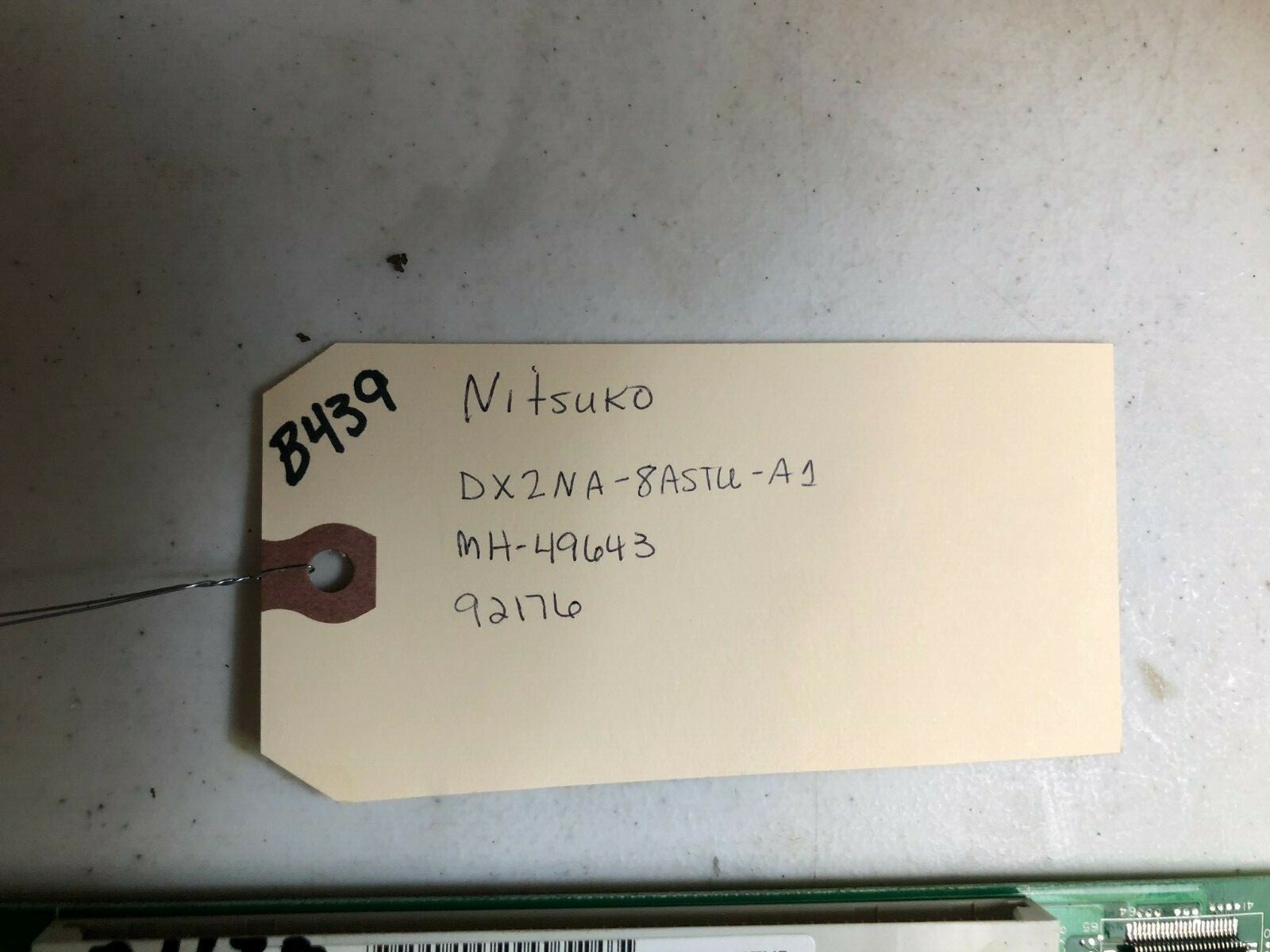 B439 NEC - Nitsuko DX2NA-8ASTU-A1 Circuit Card MH49643 P/N 92176 | eBay