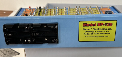 Elenco EP-130 130 in 1 Electronic Playground and Learning Center for ...