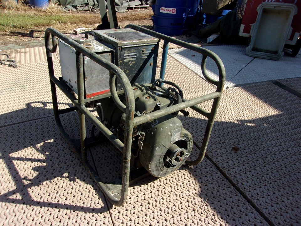 MILITARY SURPLUS GENERATOR NOT WORKING FOR PARTS- CUSTOMER PICKUP ONLY ...