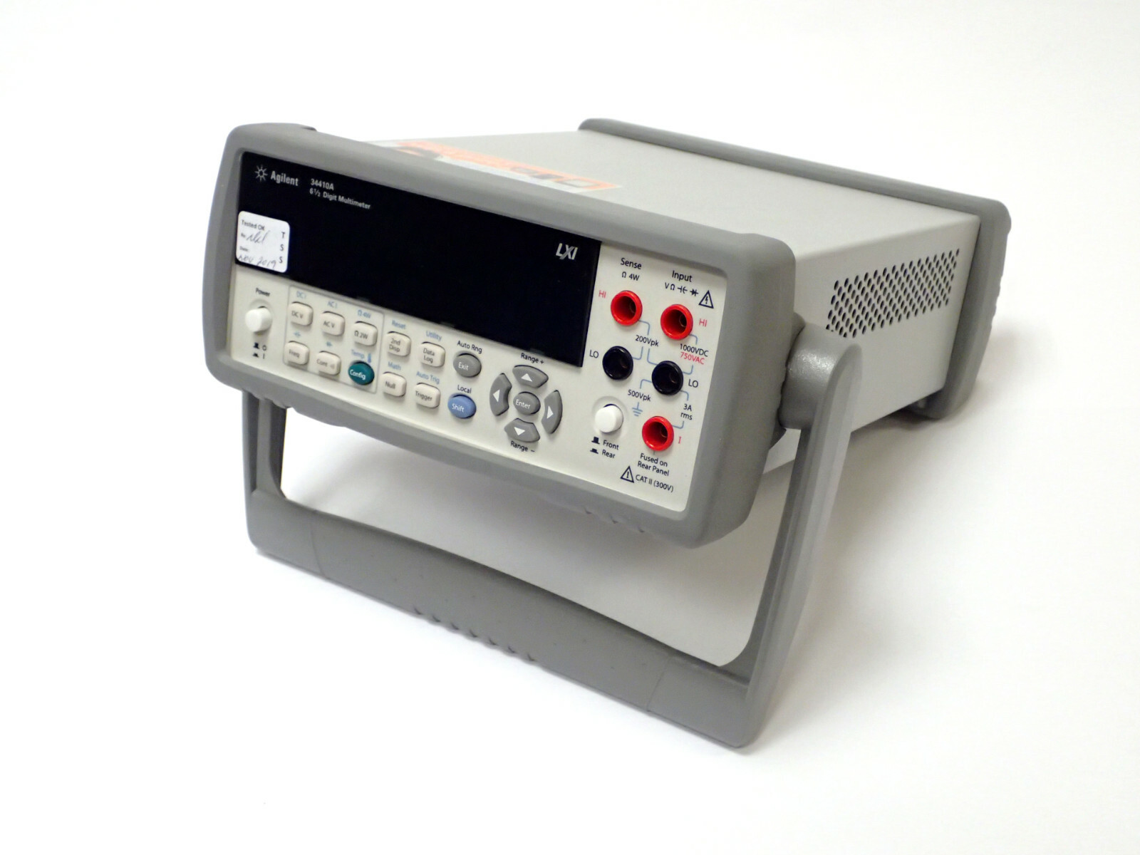 AGILENT 34410A HIGH PERFORMANCE DIGITAL MULTIMETER 6.5 DIG CRISP ...