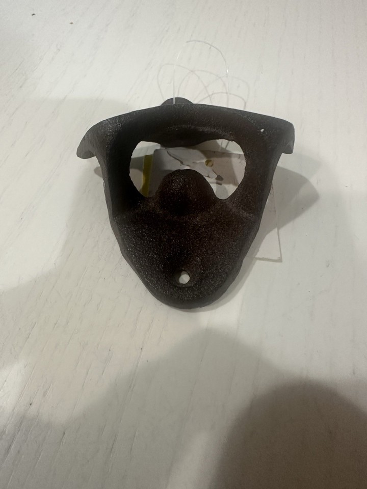 Rustic Cast Iron Happy Hour Beer Soda Bottle Opener Wall Mounted. These ...