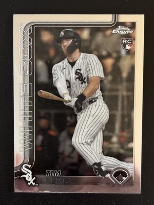 2025 Topps Chrome Update Tim Elko Rookie Card. Pack Fresh 🔥🔥🔥 | eBay